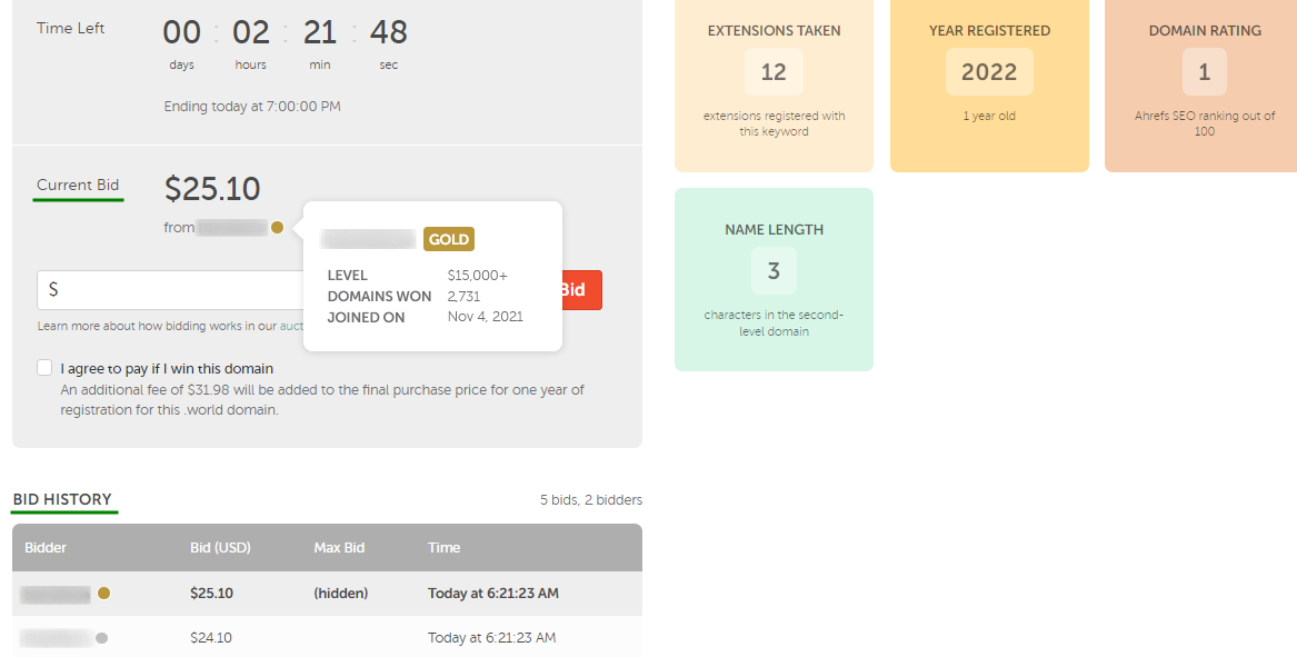 Namecheap offers unprecedented view into rival auction bidders - Domain Name Wire | Domain Name News
